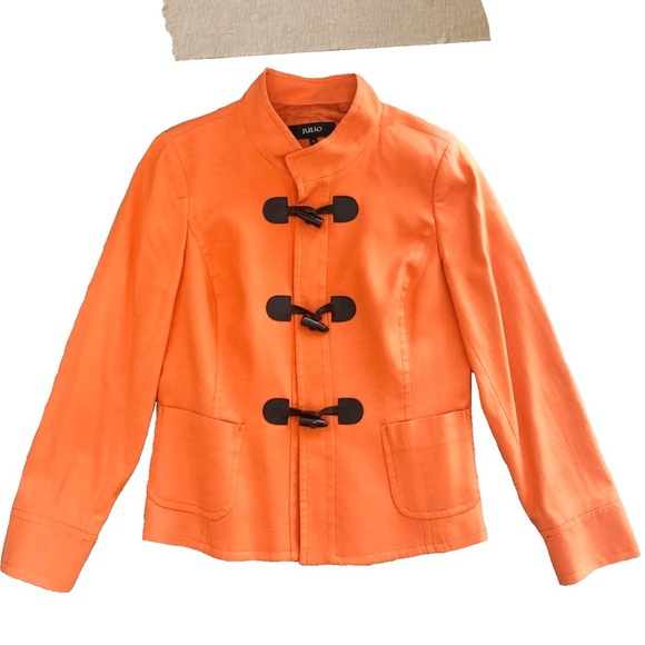 Julio | Jackets & Coats | Julio Lightweight Orange Jacket | Poshmark
